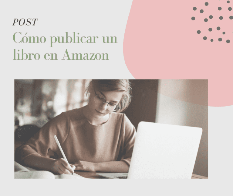 Cómo publicar un libro en Amazon - PATRICIA GARCÍA FERRER